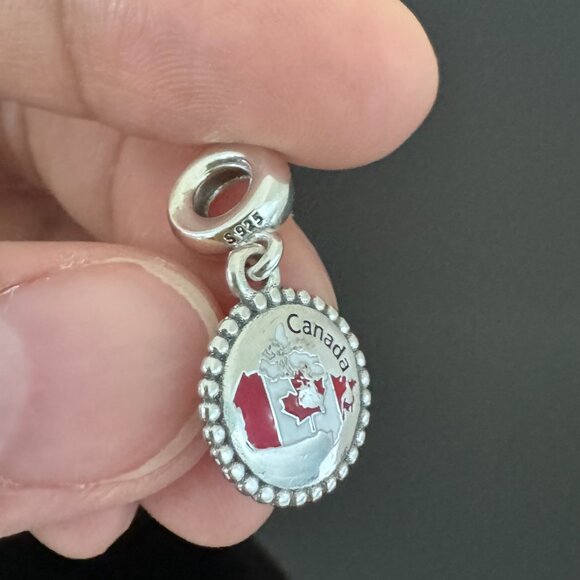 Pandora | Jewelry | Pandora Canada Map Exclusive Charm | Poshmark